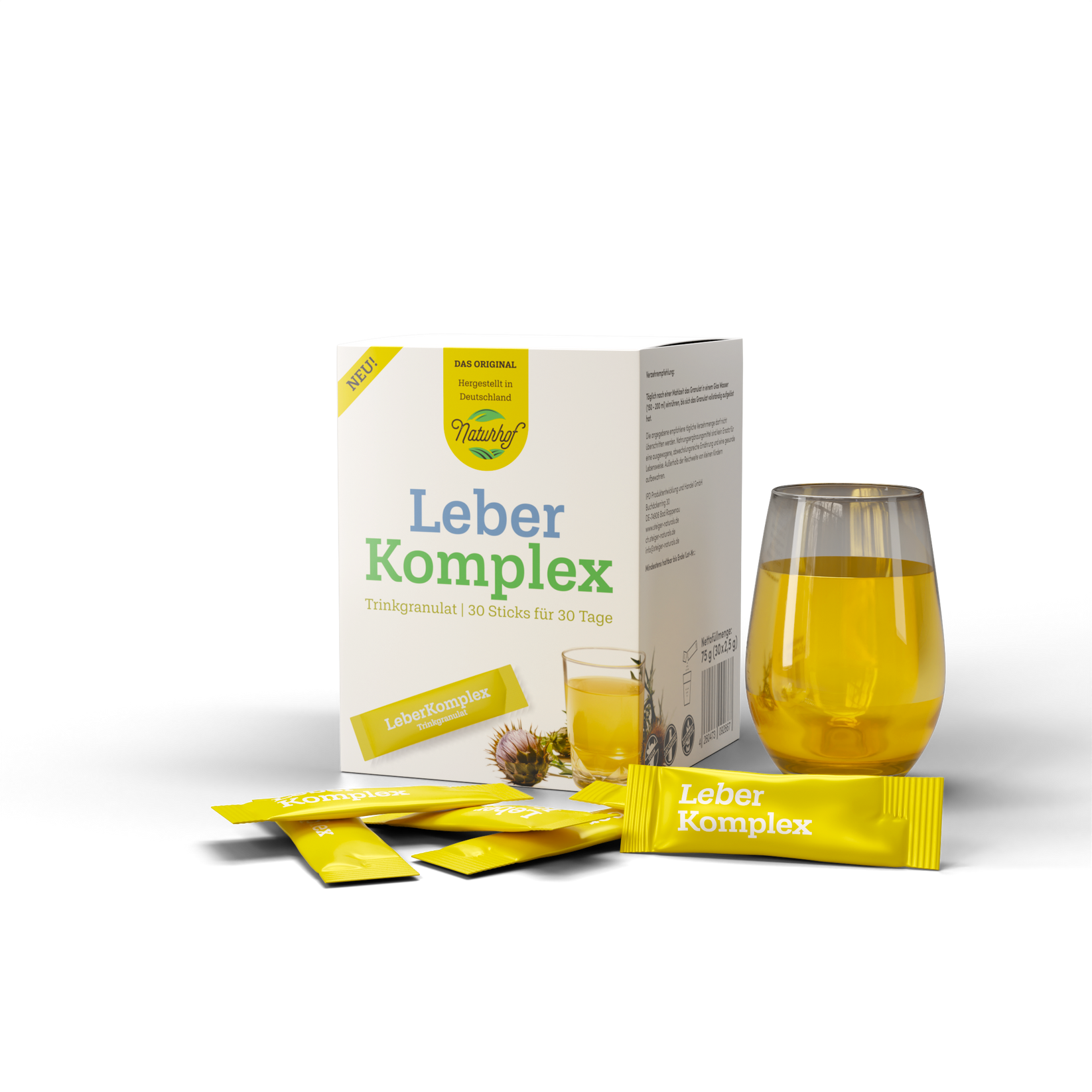 Leber Komplex Trinkgranulat kaufen | Steiger Naturals